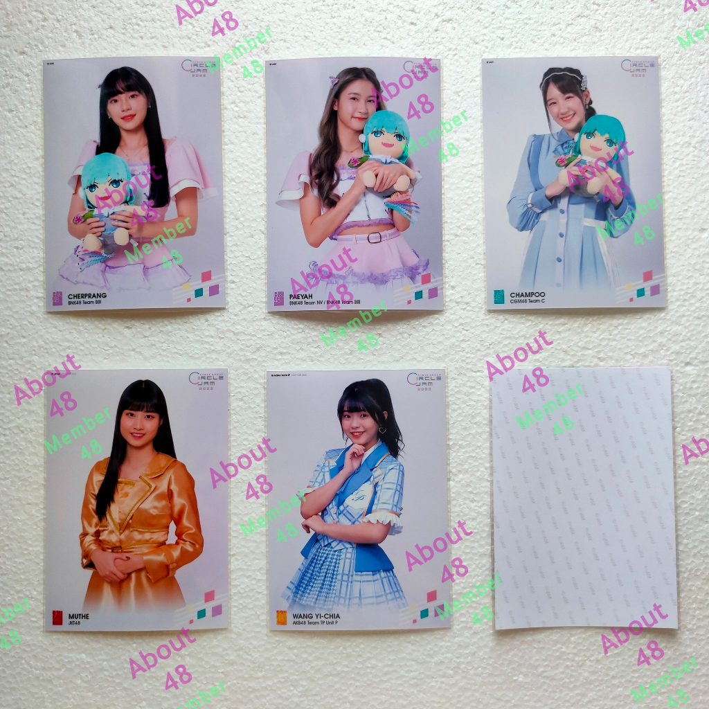 แอคพิเศษ Circle Jam BNK48 เฌอปราง ปาเอญ่า CGM48 แชมพู JKT48 Muthe AKB48 Team TP Wang Yi-Chia Bnk ...