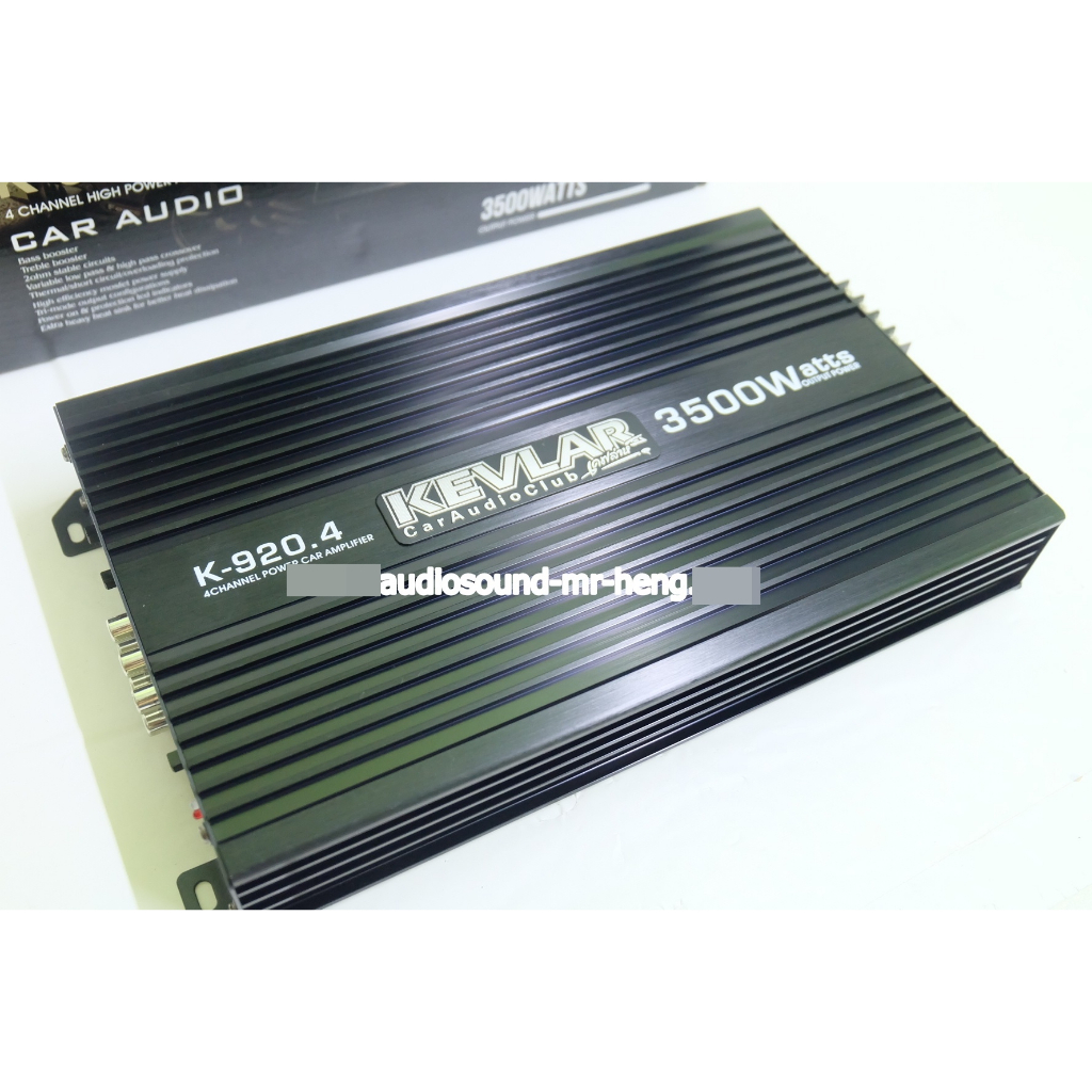 พาเวอแอม AE K-920.4 4CH AB 3500w เสียงดีแบรนยอดนิยมของใหม่ - hengza002 - ThaiPick