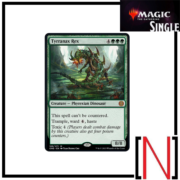 [MTG][Single][ONE] Tyrranax Rex ระดับ Mythic [ภาษาอังกฤษ] | Shopee Thailand