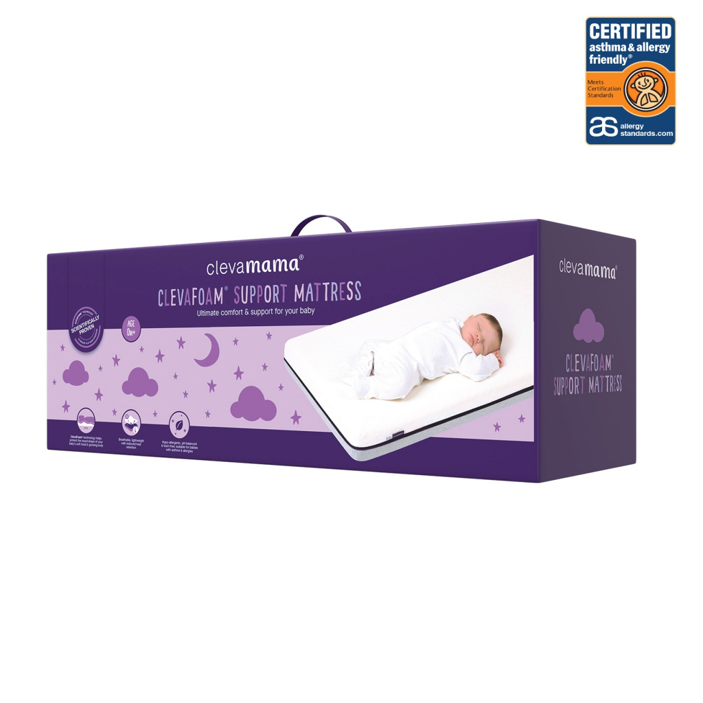 Clevamama เบาะ Clevafoam ไซส์ 60x120 cm และ 70x140 - vtkids - ThaiPick