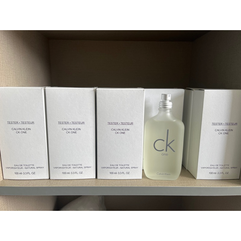 Calvin Klein one EDT 100ml. (Tester Box รุ่นเทสเตอร์กล่องขาว ...