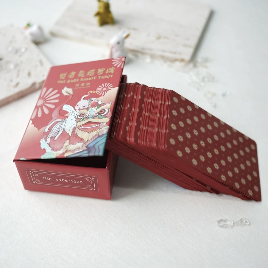 Sage Rabbit Tarot LIMITED ไพ่ทาโรต์กระต่าย จีนโบราณ ไพ่ทาโรต์ ไพ่ทาโร่ ...