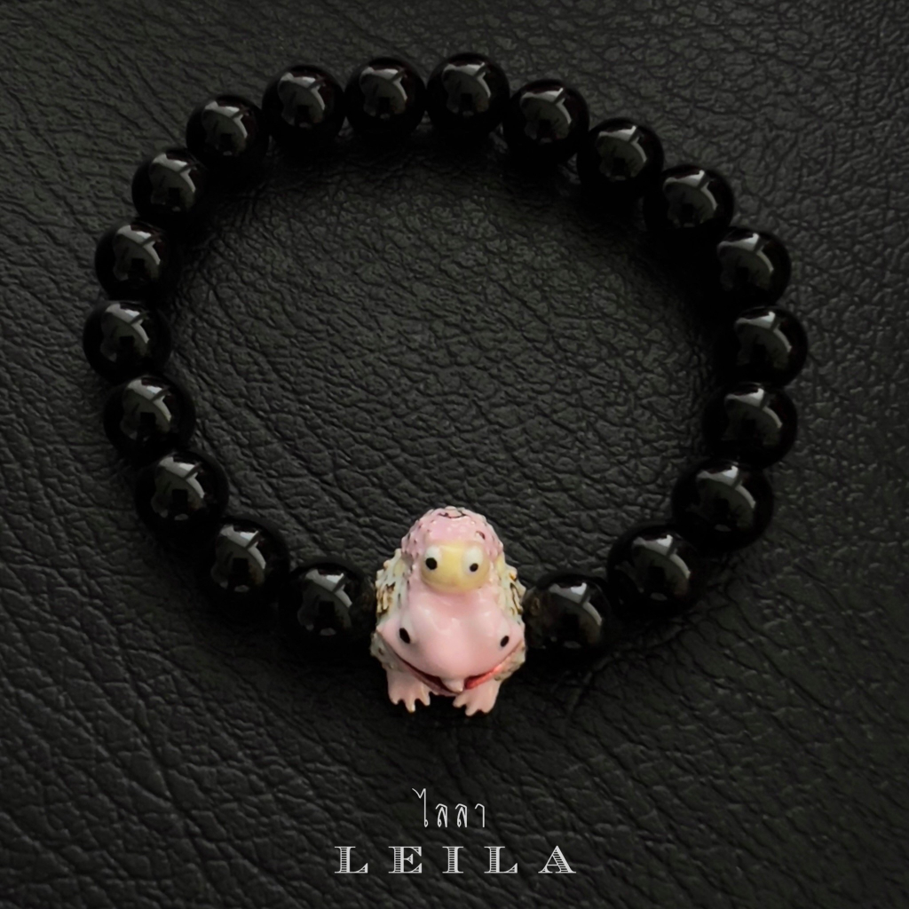 Leila Amulets คางคก จกทรัพย์ Baby Leila Collection (พร้อมกำไลหินฟรีตาม ...