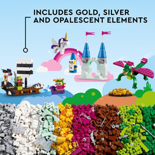 LEGO Classic 11033 Creative Fantasy Universe Building Toy Set (1800 ...