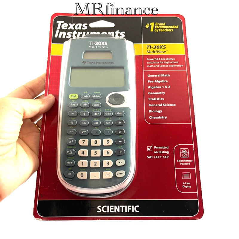 Texas Instruments TI-30XS Multiview ของใหม่ ของแท้ - mrfinance - ThaiPick