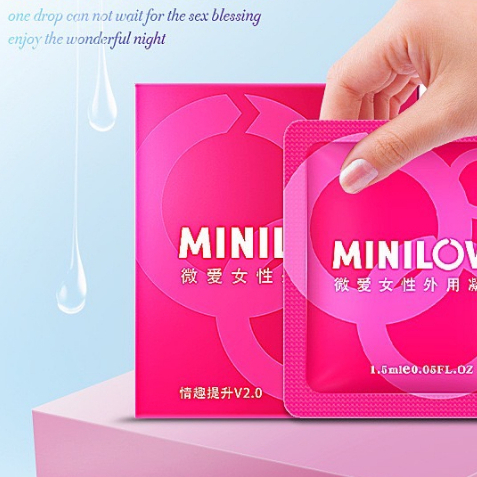 Minilove female gel 1.5ML เจลกระตุ้นอารมณ์หญิง เจลหล่อลื่น เจลกระตุ้น ...