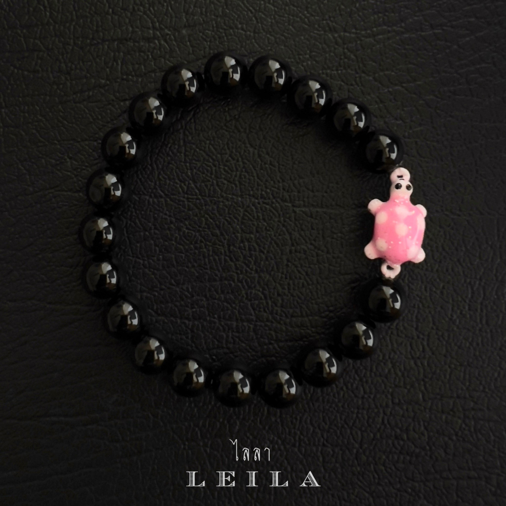 Leila Amulets พญาเต่าเรือน Baby Leila Collection (พร้อมกำไลหินฟรีตามรูป ...