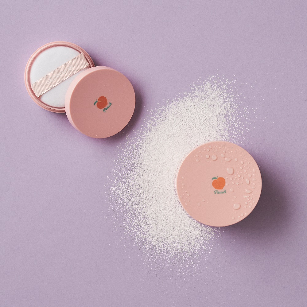 SKINFOOD Peach Cotton Multi Finish Powder 5g 15g Peach Extract Calamine ...