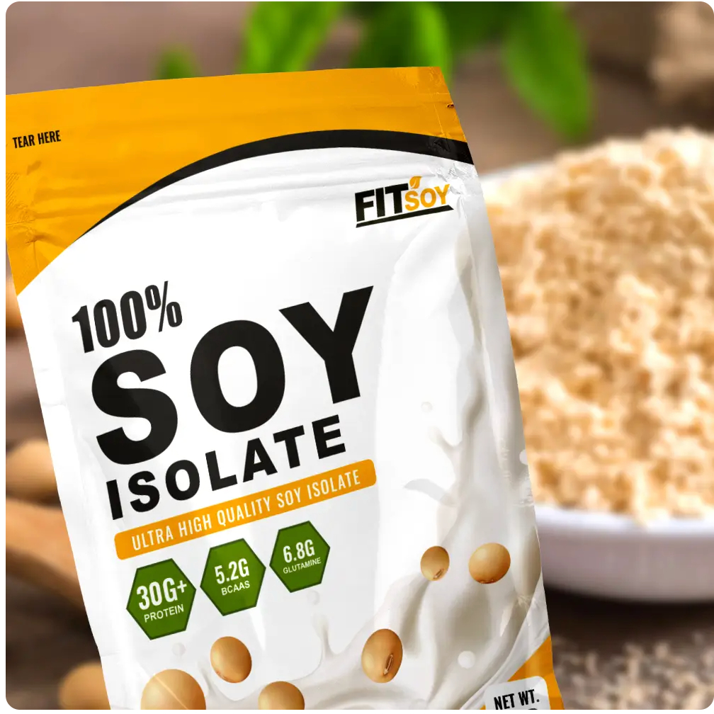 FITWHEY FITSOY 100 SOY PROTEIN ISOLATE 100 ORGANIC ขนาด 2 lb โปรตีน 30 ...