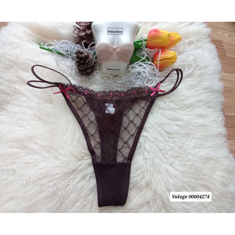 Valege Size MLต้นๆ ชุดชั้นในแบรนด์เนม/กางเกงใน จีสตริง G-string ...