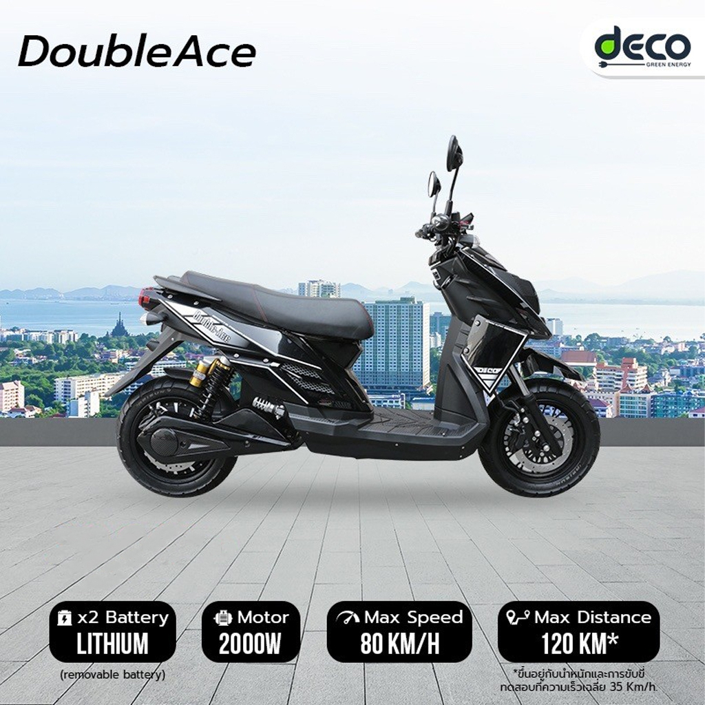 มอเตอร์ไซค์ไฟฟ้า deco ถูกที่สุด พร้อมโปรโมชั่น ต.ค. 2025 | BigGoเช็คราคาง่ายๆ