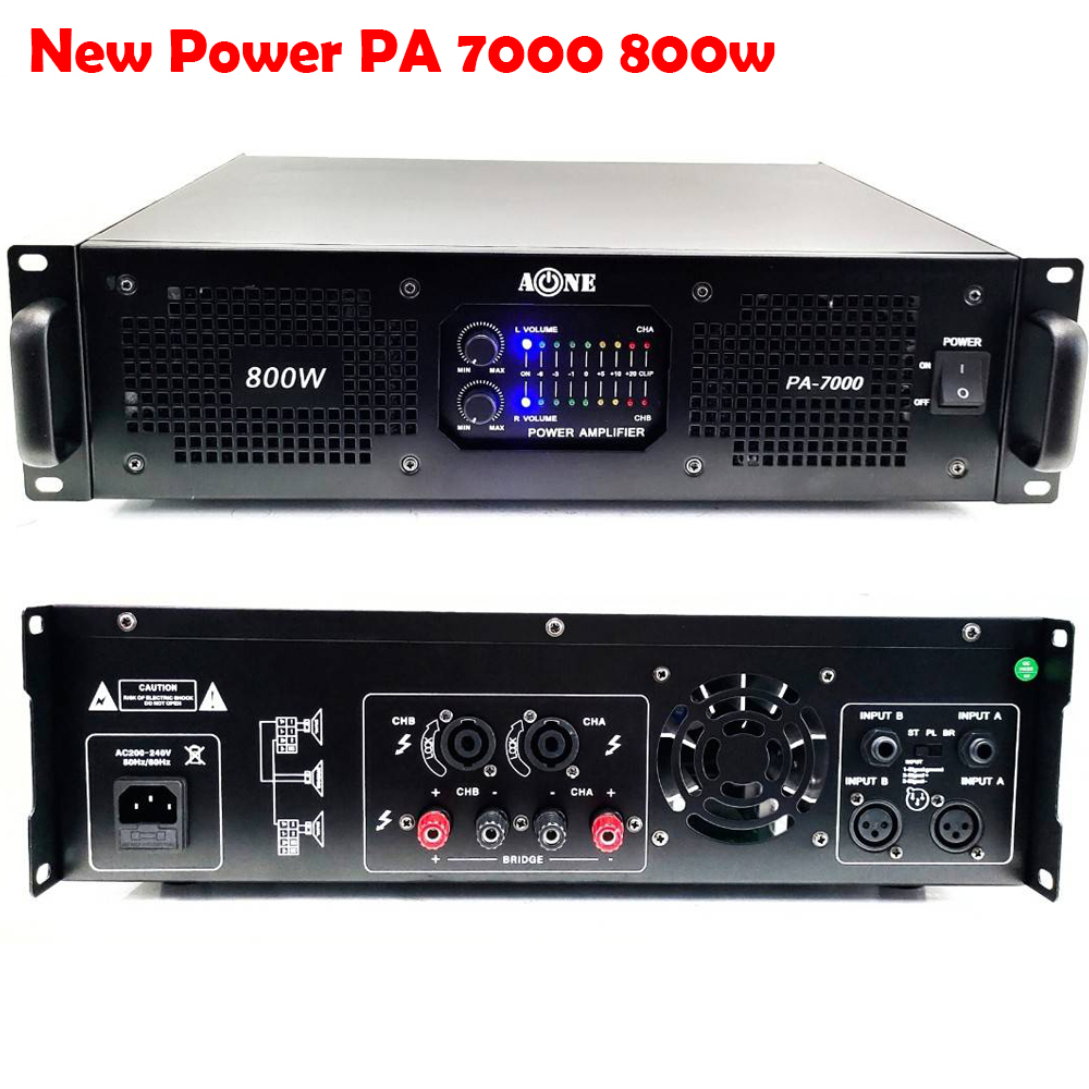เพาเวอร์แอมป์ 800 วัตต์ A-ONE รุ่น PA-7000 สินค้าใหม่ พร้อมส่ง เก็บเงิน ...