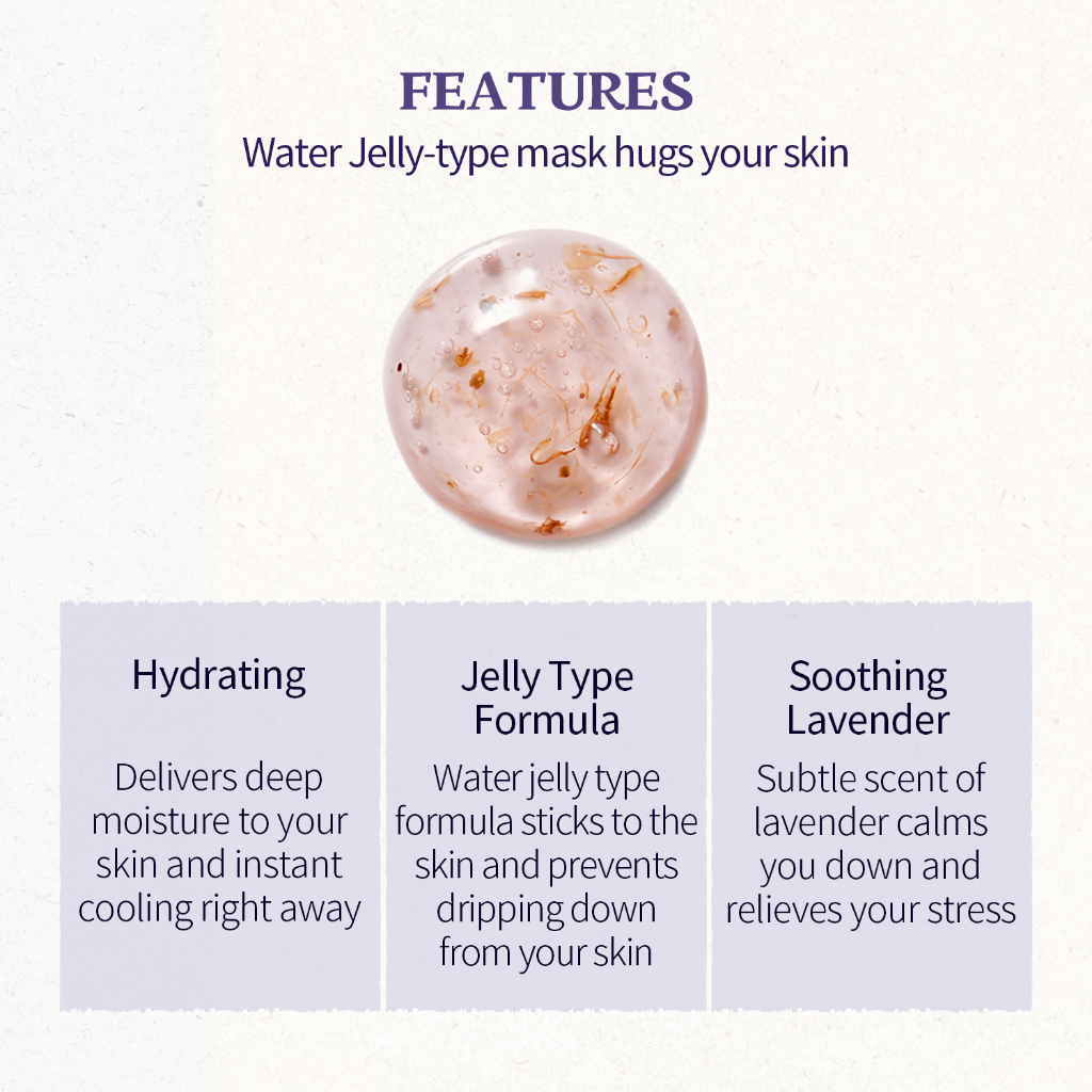 SKINFOOD Vegan Lavender Food Mask with Soothing Care 120g Calming ...