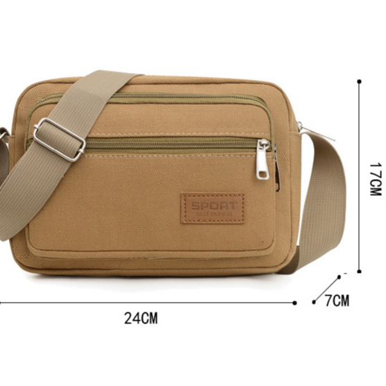 (W89)กระเป๋าคาดเอว ซิปเยอะมีหลายช่อง งานผ้าแคนวาส W89 - summer101 ...