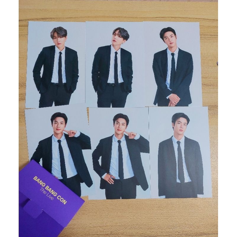 (พร้อมส่ง) โปสการ์ด Bang Bang Con BTS ยุนกิ/จิน(การ์ดบังทันแท้ ...