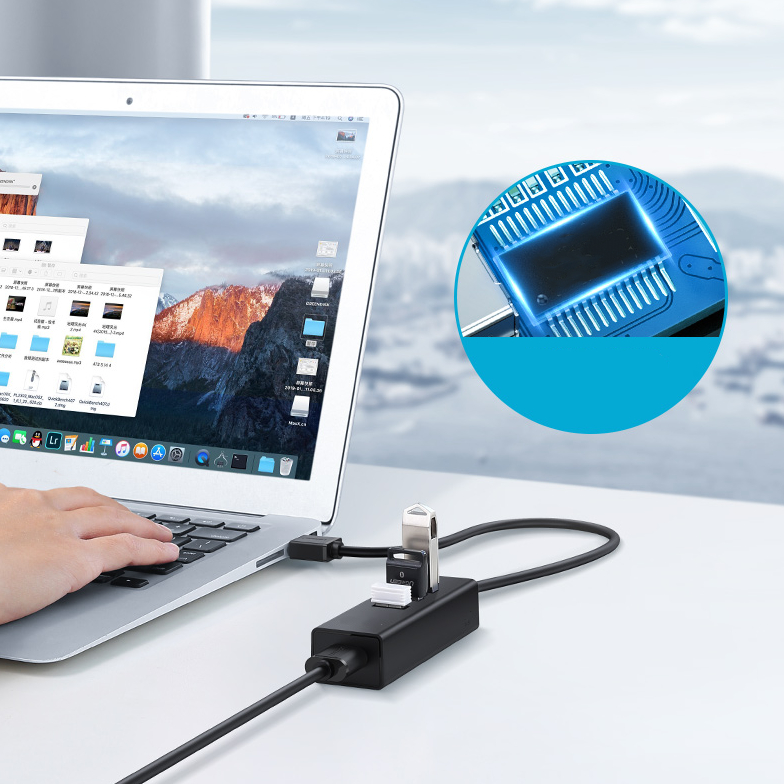 Caravan Crew USB Hub อุปกรณ์เพิ่มช่อง USB ใช้งานง่าย (4 ports ...