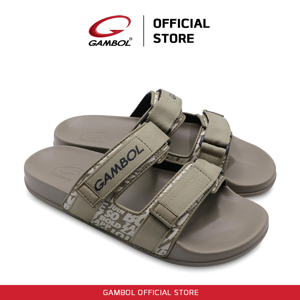 GAMBOL แกมโบล BOLD รุ่น GM43121 รองเท้าแตะ สวม ผู้ชาย Size 40-44 ...