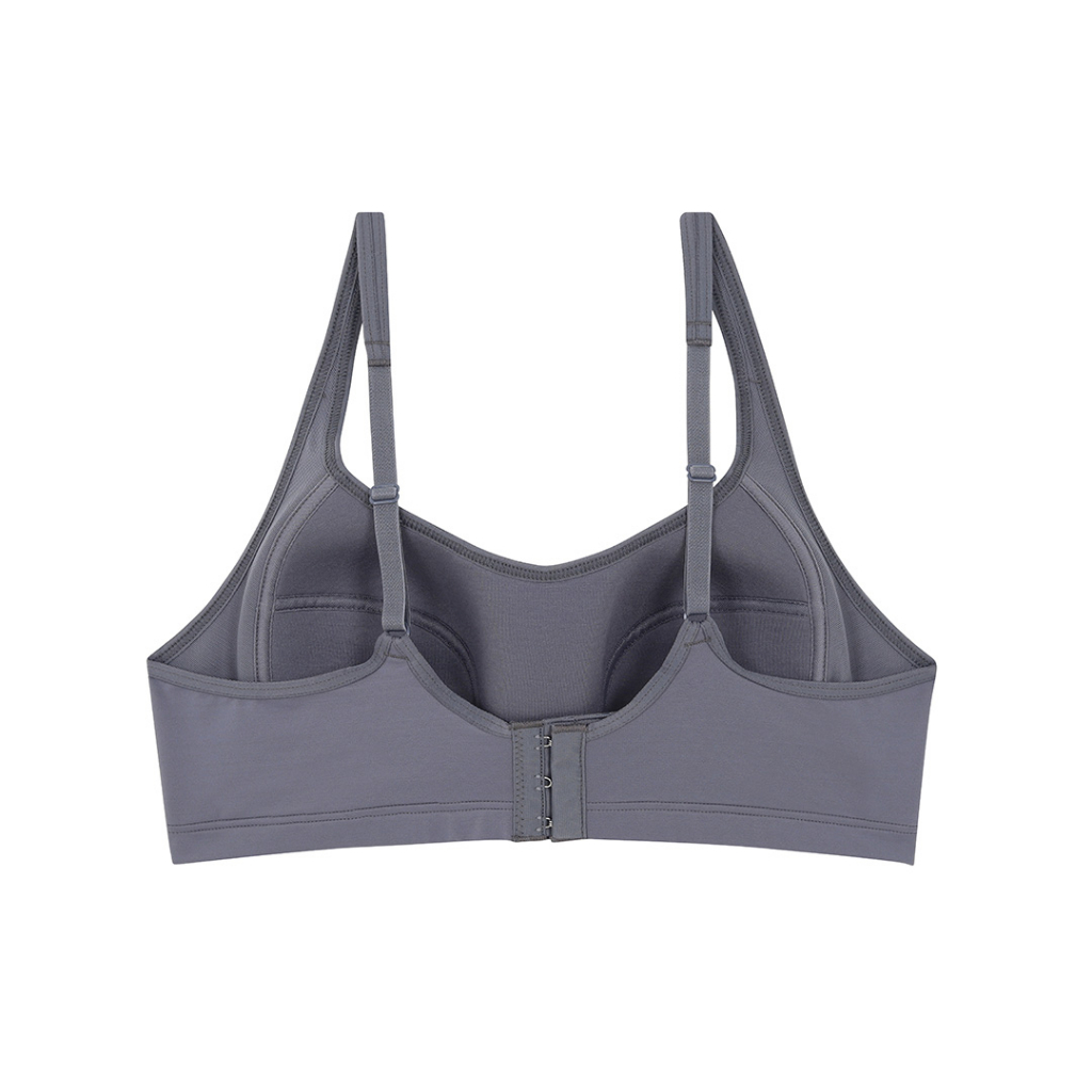 Wacoal Surprise Bra บราเก็บกระชับ รูปแบบไร้โครง รุ่น WB9B52 สีเทาเข้ม ...