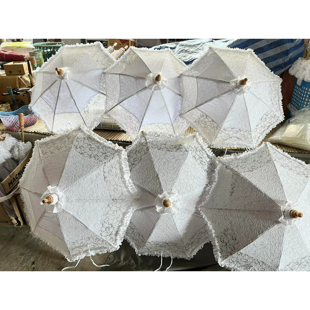 ร่มบ่อสร้างสีขาว ถูกที่สุด พร้อมโปรโมชั่น พ.ย. 2025 | BigGoเช็คราคาง่ายๆ