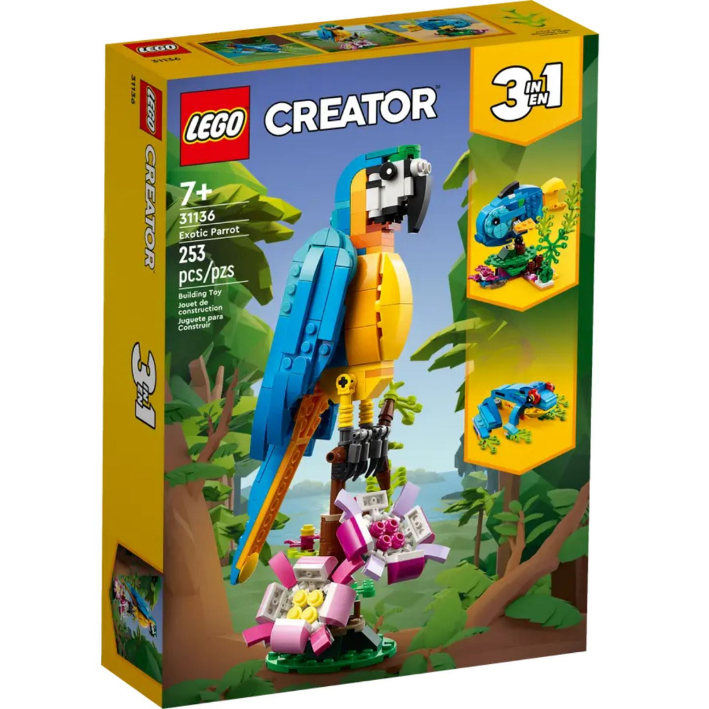 LEGO Creator 3in1 Exotic Parrot 31136 - newbrickshop - ThaiPick