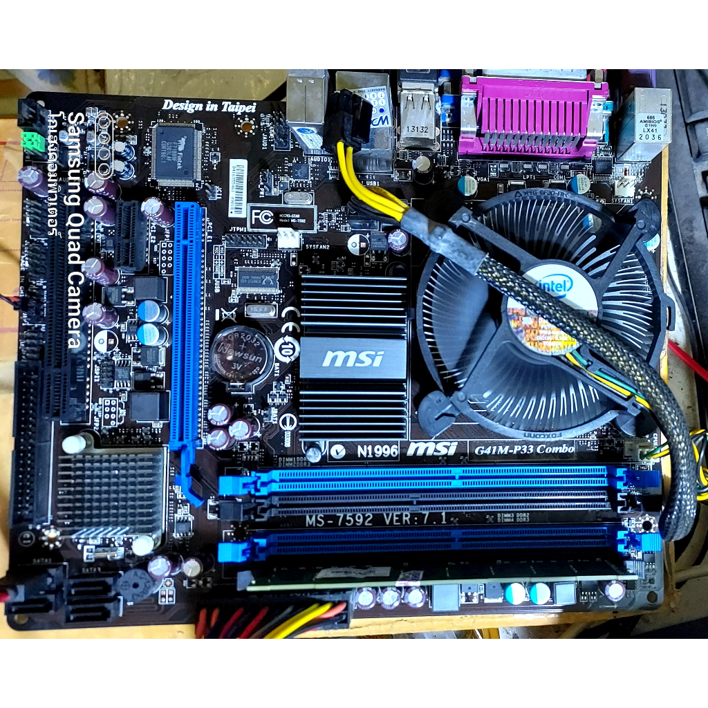 ชุดเมนบอร์ด775 cpu G41m CPU INTEL 1.5-3.0GHz ( ram DDR2DDR3 ) ใช้งานได้ ...