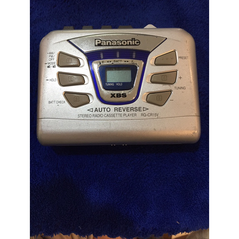 เครื่องเล่นเทป panasonic RQ-CR15V | Shopee Thailand