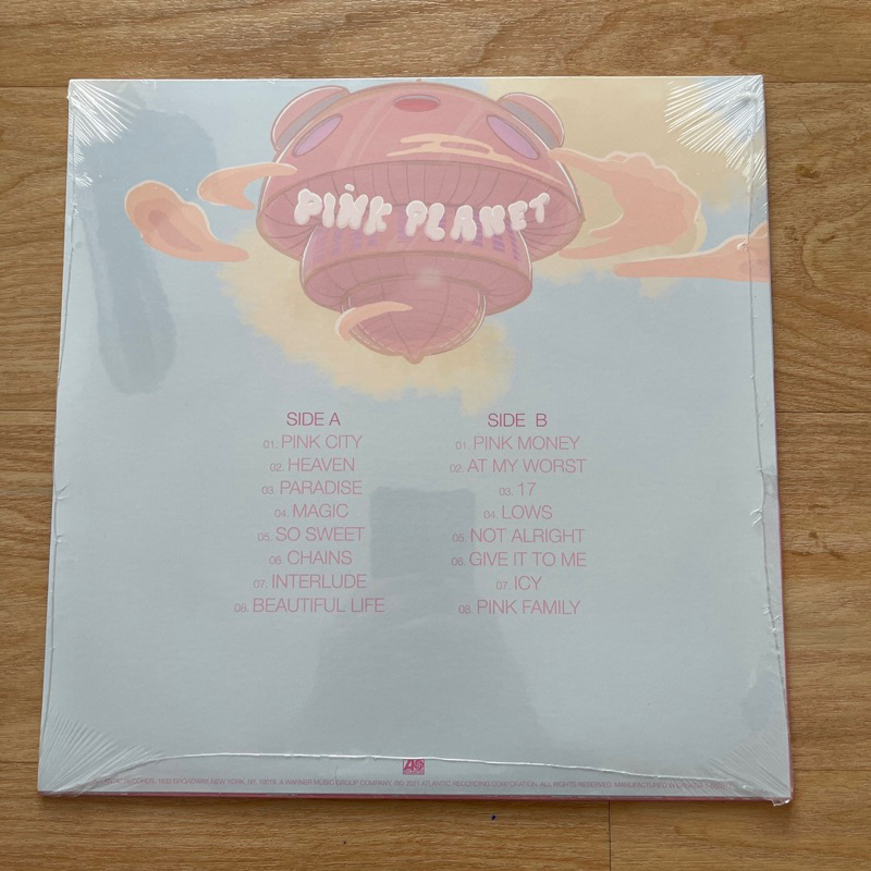 แผ่นเสียง Pink Sweats Pink Planet Black Vinyl LP AlbumEU เพลงดัง At My ...