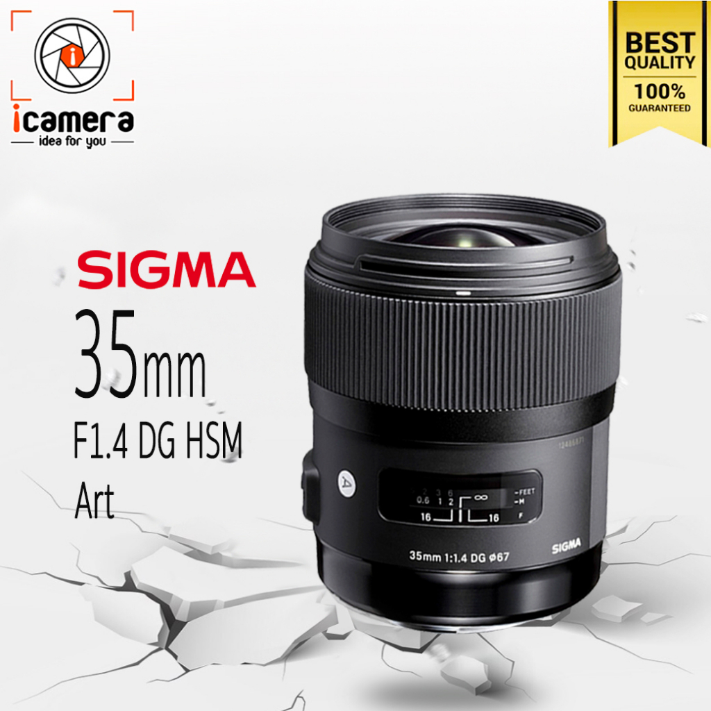 Sigma Lens 35 mm. F1.4 DG HSM (Art) - รับประกันร้าน icamera 1ปี ...