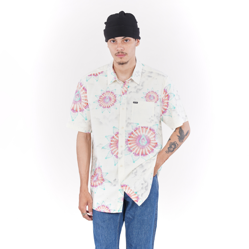 Volcom เสื้อเชิ้ต VA0422200 STAR SHIELDS FA SS SHIRT - nyla_thailand ...
