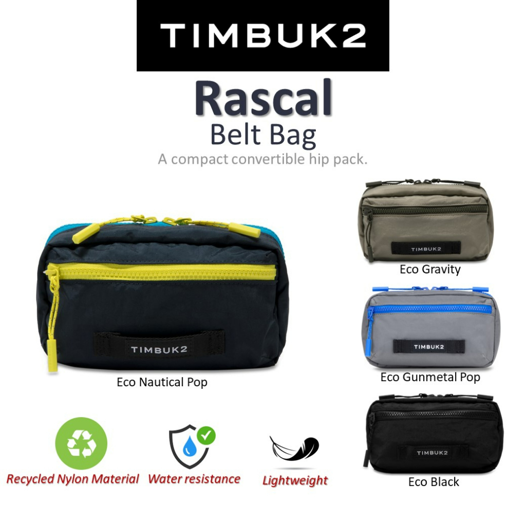 Timbuk2 Rascal Belt Bag (3950-3-XXXX) Lifetime Warranty กระเป๋าคาดอก กระเป๋าคาดเอว - timbuk2 ...