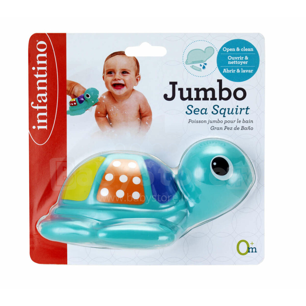 Infantino Jumbo Sea Squirt -Turtle ของเล่นในน้ำ-เต่า - vtkids - ThaiPick