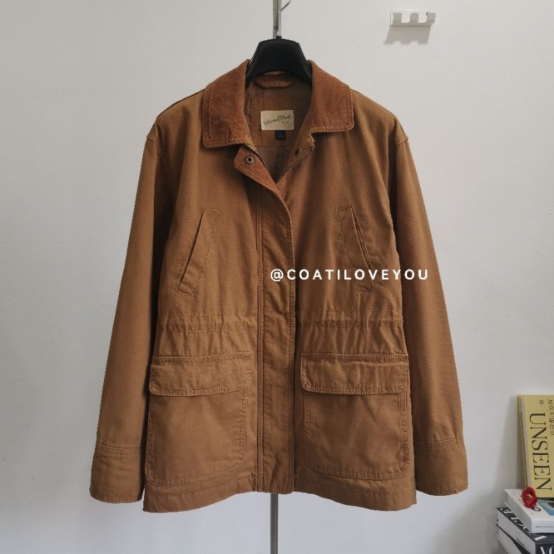 Cotton Utility Jacket | Shopee Thailand