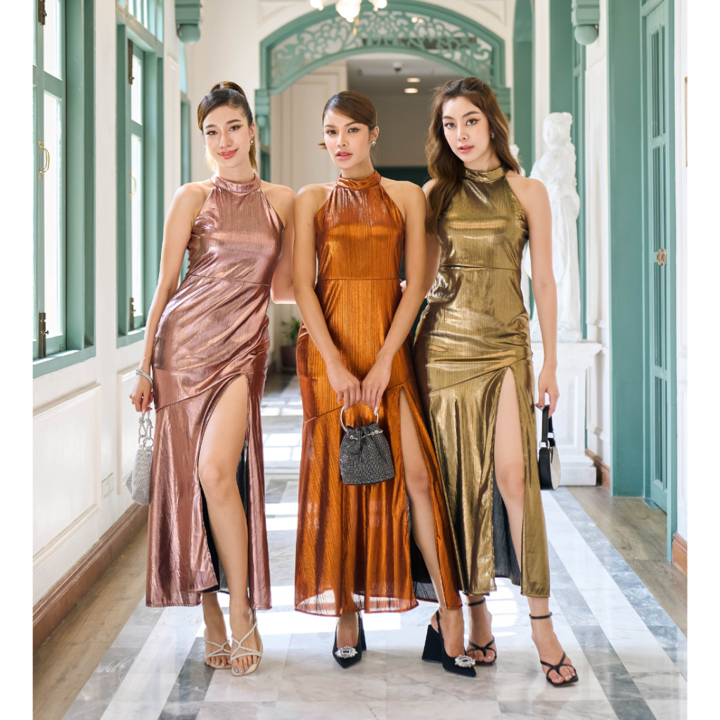 Rose The Label - Bloom metallic dress - rosethelabel - ThaiPick