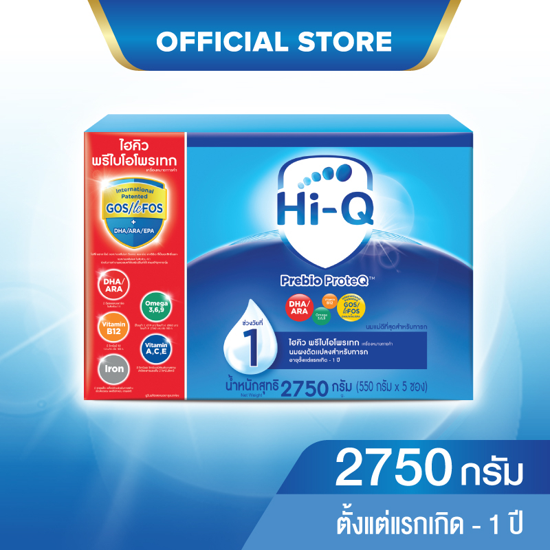 ถูกที่สุด Hi Q3 plus นมผง สูตร4 เหมาะสำหรับเด็กวัยเรียน อายุ3ปีขึ้นไป และทุกคนในครอบครัว ขนาด ...