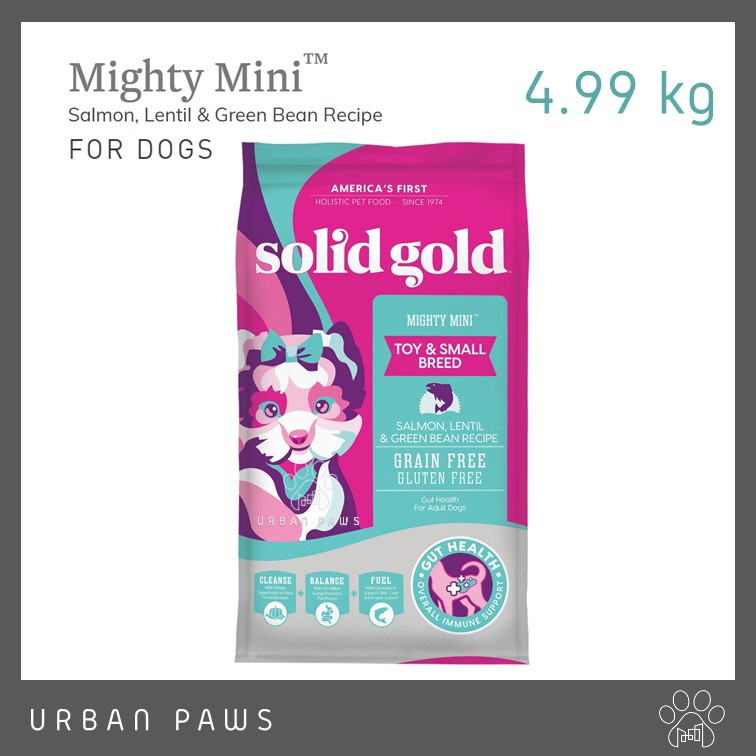 อาหารสุนัข Solid Gold สูตรLeaping Watersสำหรับสุนัขโตพันธุ์กลาง-ใหญ่และ Mighty Mini Turkey ...