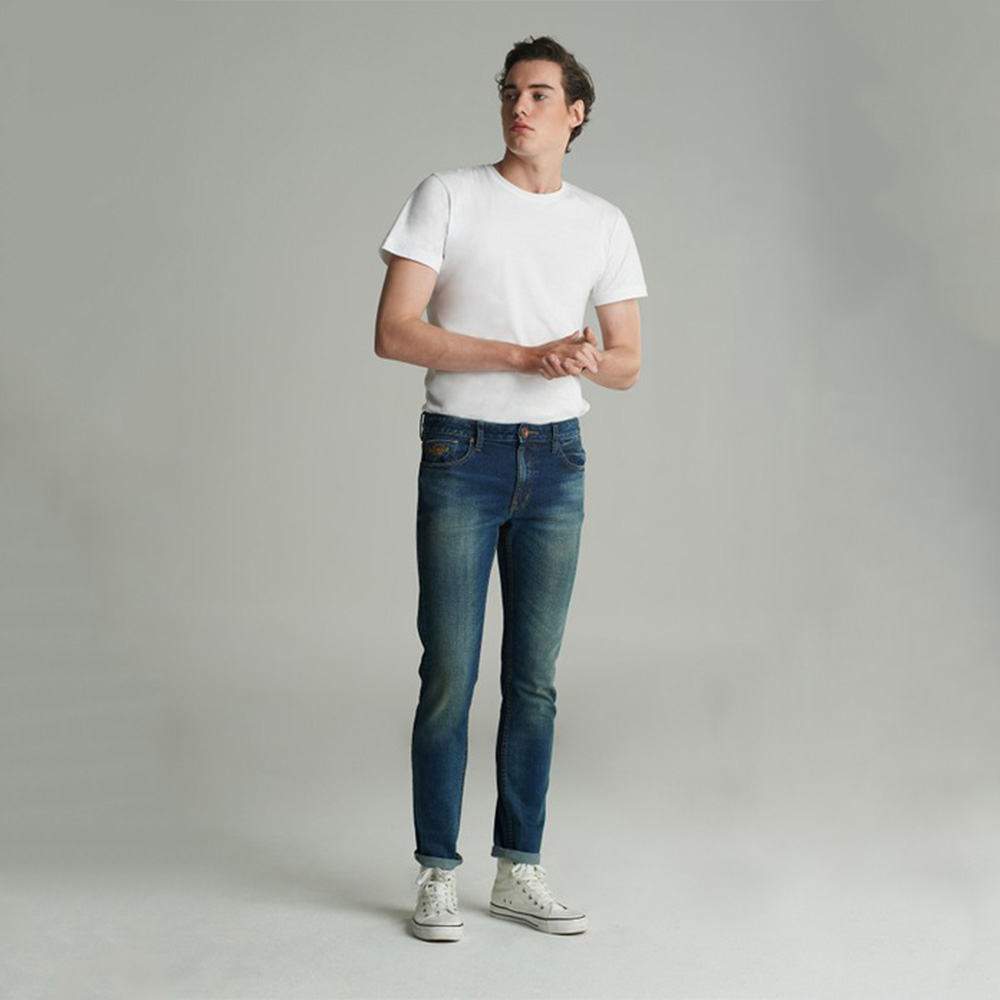 Mc JEANS กางเกงยีนส์ แม็ค แท้ ผู้ชาย ทรงขาตรง (Straight) สียีนส์ ใส่ ...