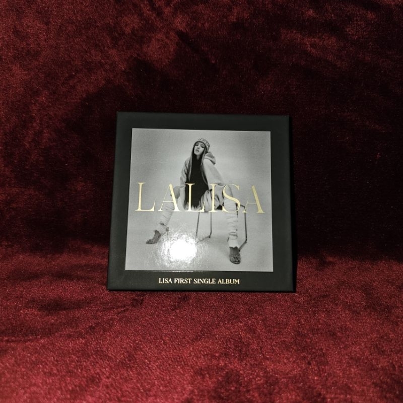 LISA FIRST SINGLE ALBUM LALISA KiT ALBUM.(บั้มเปล่า) | Shopee Thailand