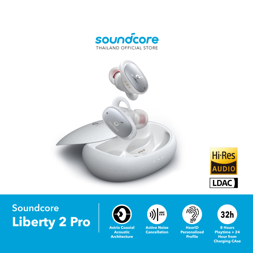 Soundcore Liberty 2 Pro Noise Cancelling Earbuds TWS with ACAA 2.0 ...