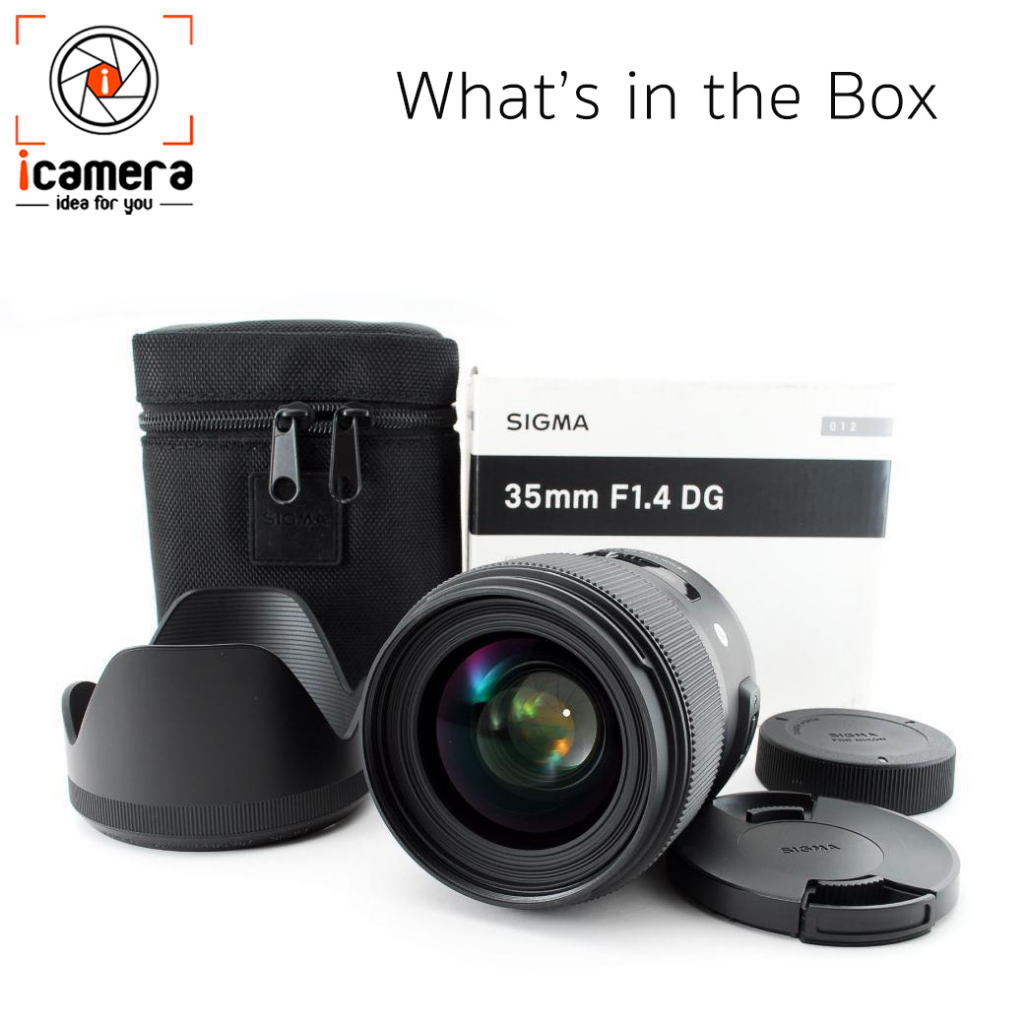 Sigma Lens 35 mm. F1.4 DG HSM (Art) - รับประกันร้าน icamera 1ปี ...