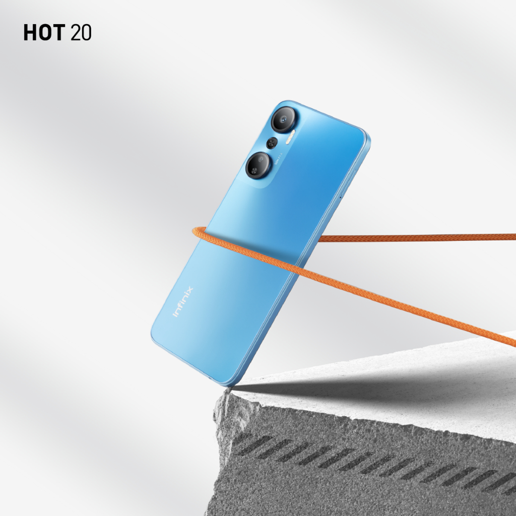 Infinix HOT 20 1286GB (เพิ่มแรมได้สูงสุด 11GB) G85 ชิปเซ็ตเกมมิ่ง หน้า ...