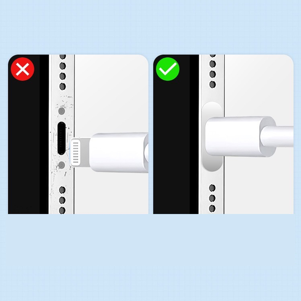 พร้อมส่ง 5ชิ้น ฟิล์มกันรอยพอร์ตชาร์จโทรศัพท์มือถือ type-c L Port ...