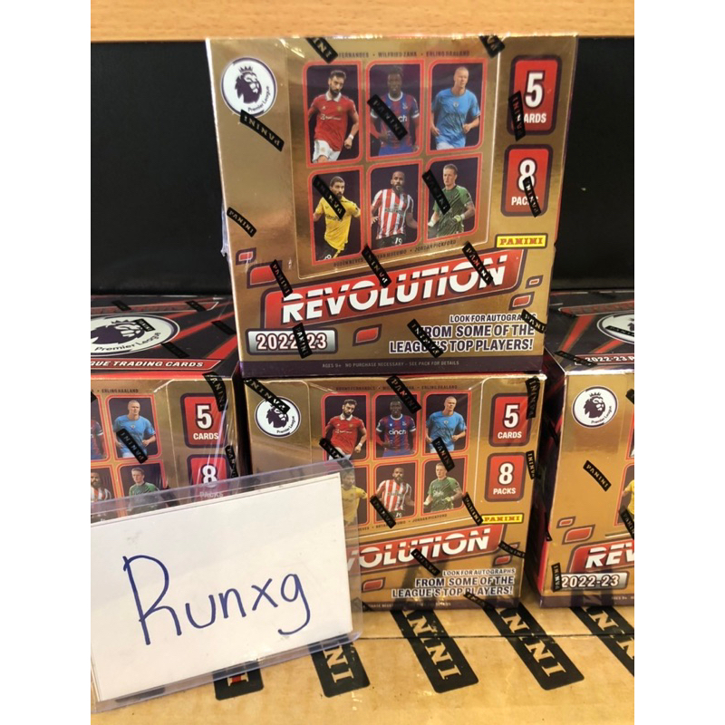พร้อมส่ง2022-23 Panini Revolution Premier League Soccer Box - rungrrb42 ...