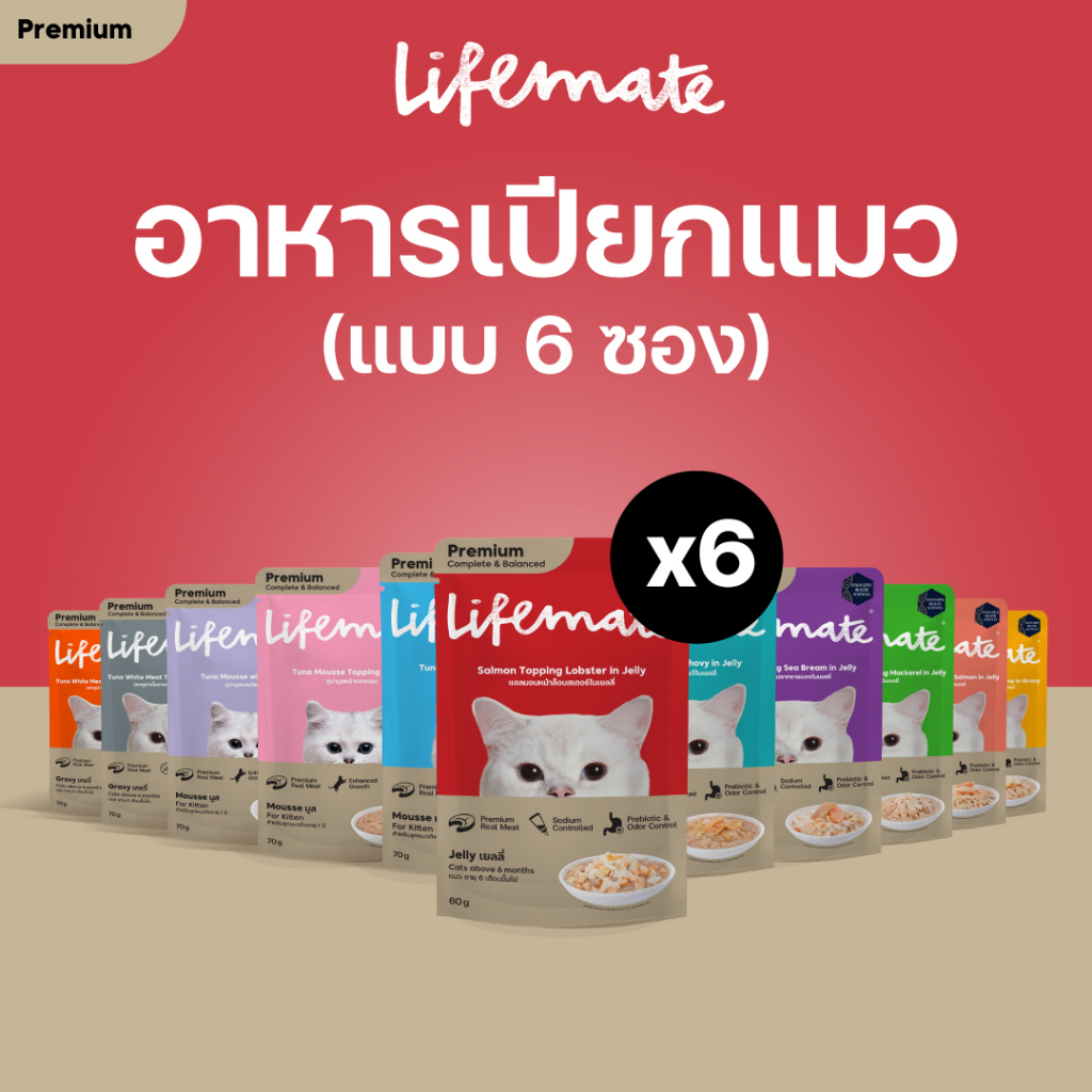LIFEMATE Cat Wet Food 6 Lifematewellness ThaiPick