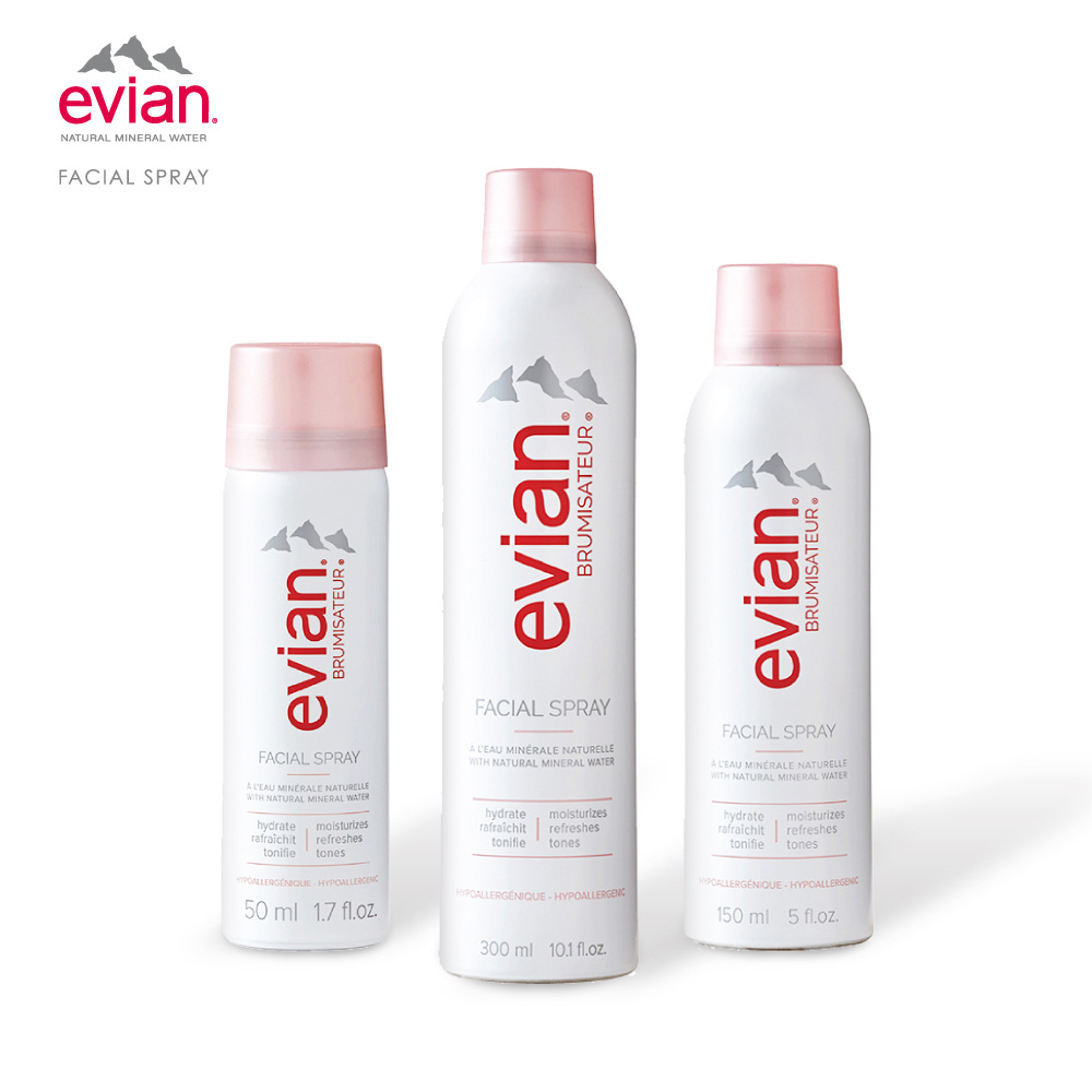 Evian Facial Spray เอเวียง สเปรย์น้ำแร่ 300 มล - evian_sino_shop - ThaiPick