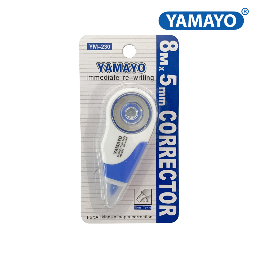 YAMAYO เทปลบคำผิด รุ่น YM-230 ขนาด 5 มม. x 8 ม - ekthong_bangkok - ThaiPick