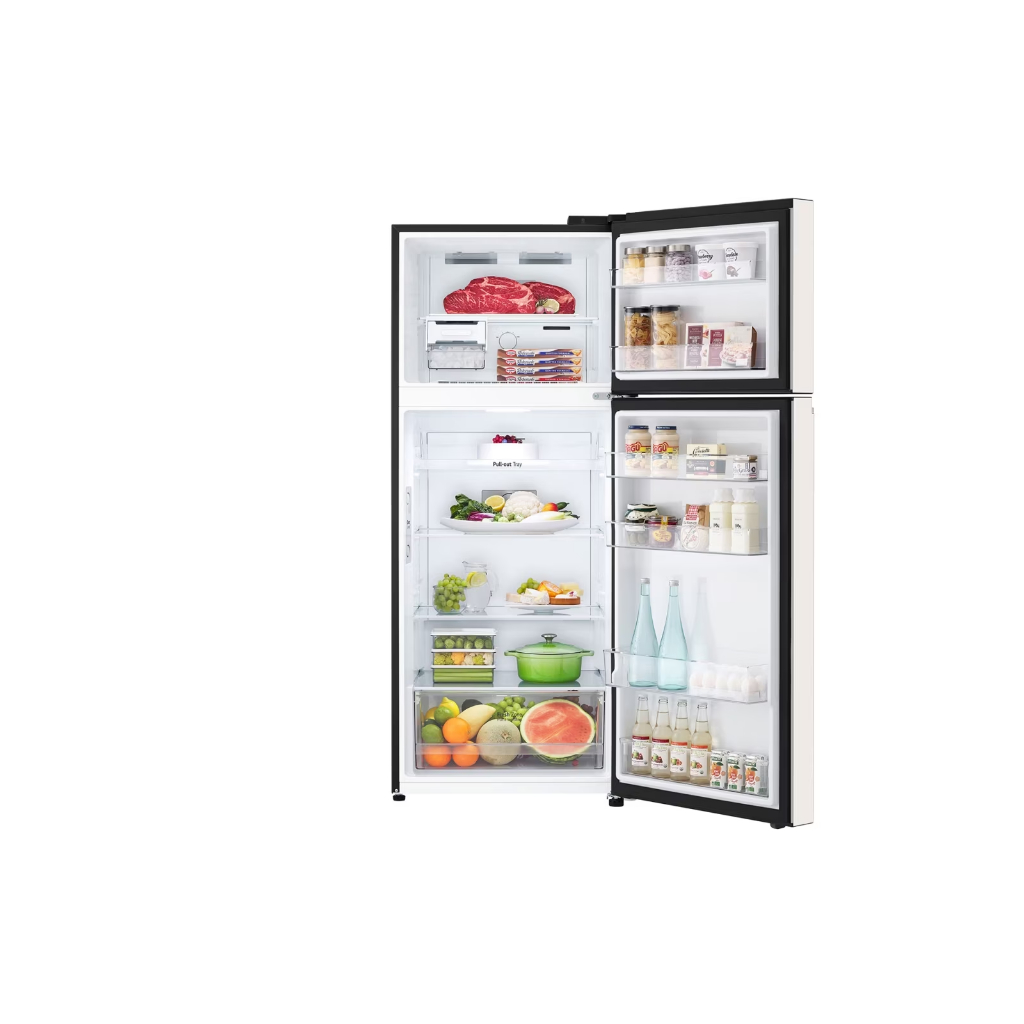 LG ตู้เย็น 2 ประตู รุ่น GN-X392PBGB สีเบจ และ รุ่น GN-B392PQGB ขนาด 14 คิว ระบบ Smart Inverter ...