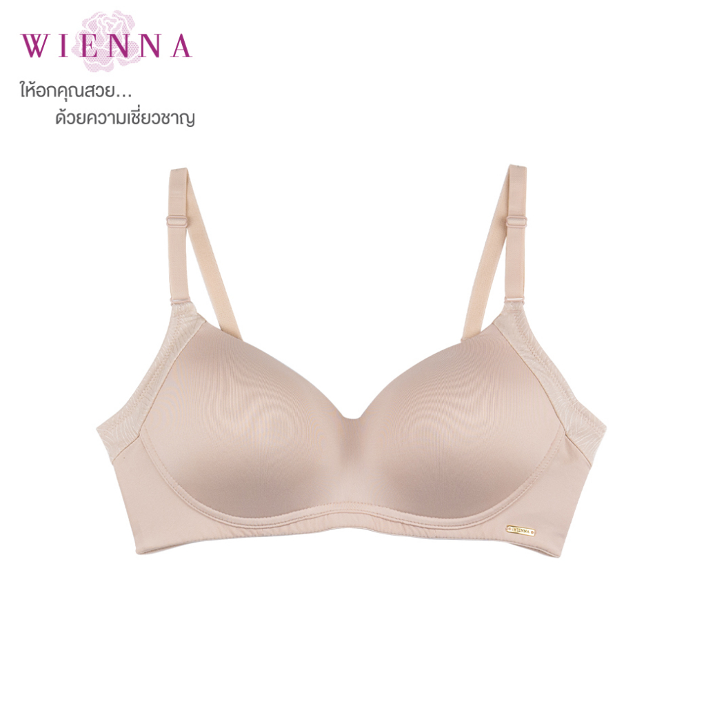WIENNA เสื้อชั้นใน New Collection Step On Your Body DB45411 ไร้โครง สี ...