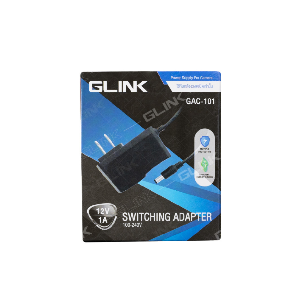 GLINK Adapter 12V 1A รุ่น GAC101 - GLINK by AB - ThaiPick