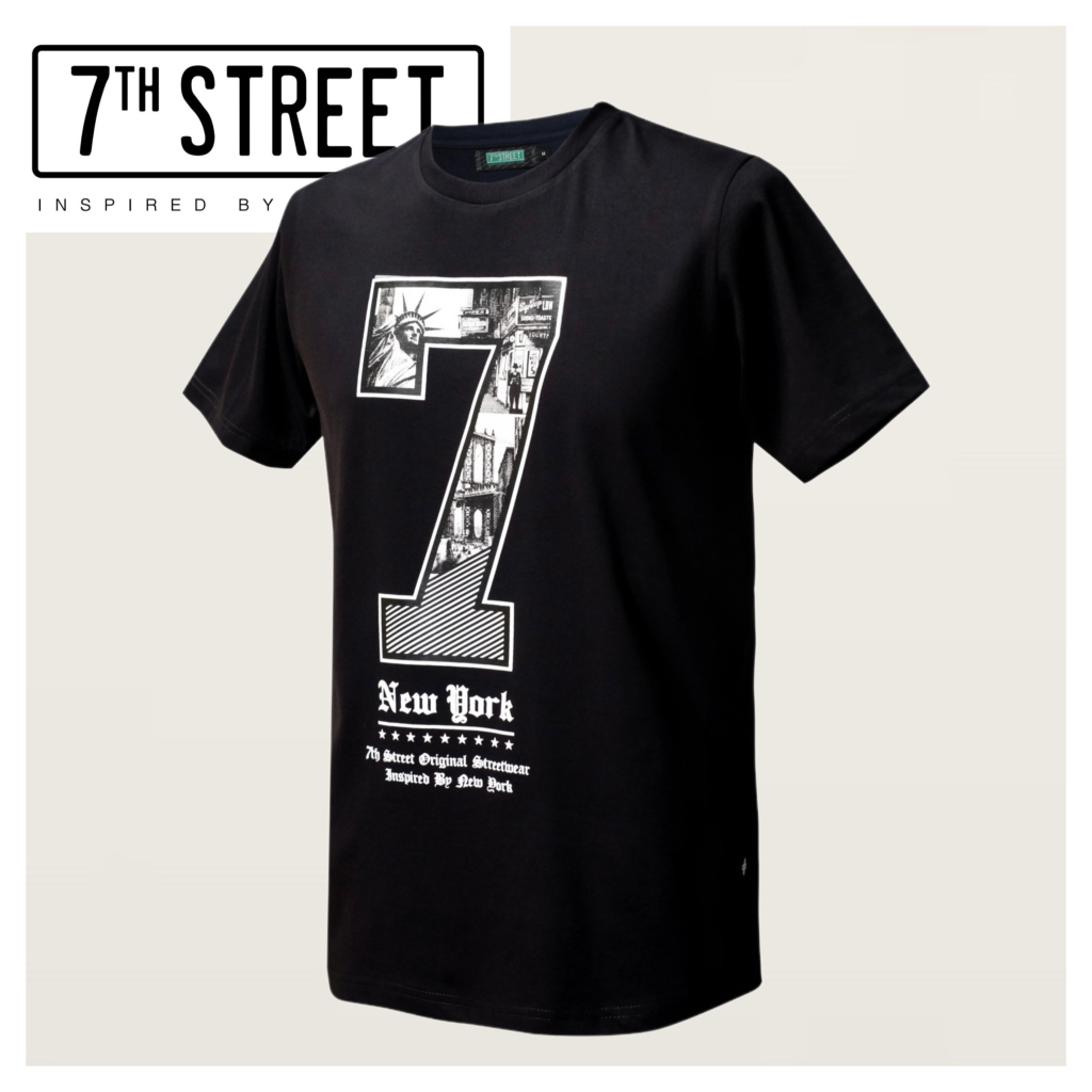 7th Street เสื้อยืด รุ่น MDT001 - 7th_street - ThaiPick