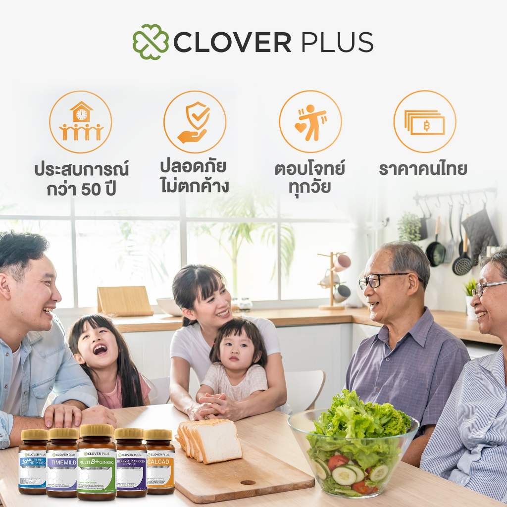 Clover Plus Zinc Complex ซิงค์ คอมเพล็กซ์ พลัส วิตามินซี ( 7 แคปซูล ) 1 ซอง 75 mg. และ สารสกัด ...